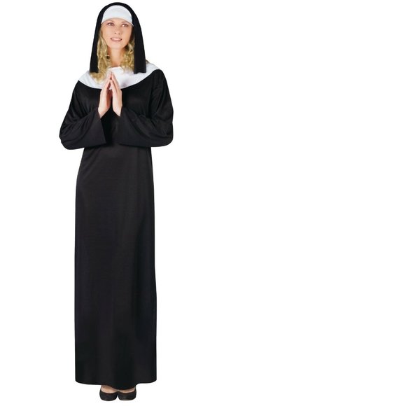Fun World | Costumes | Womens Fun World Nun Halloween Costume Osfm Robe ...